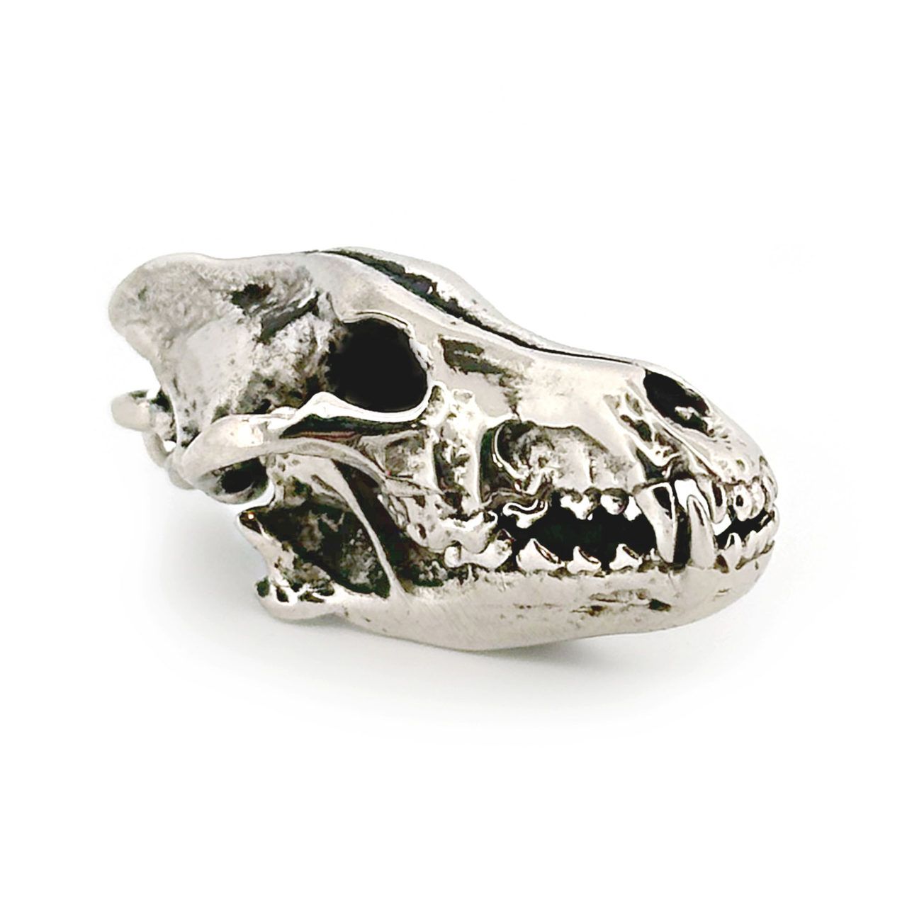 Dire Wolf Skull Pendant by Fire & Bone